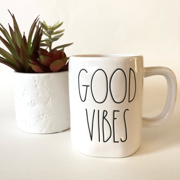 Rae Dunn | Kitchen | New Rae Dunn Good Vibes Mug | Poshmark